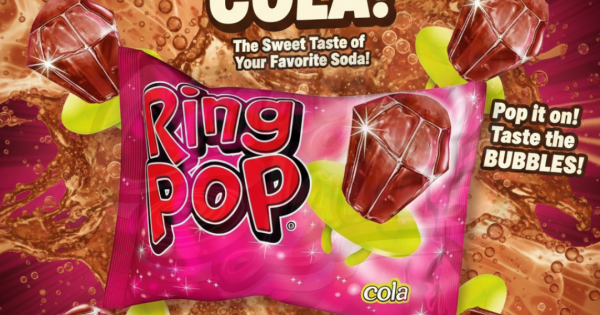 Bazooka Ring Pop Cola 10g